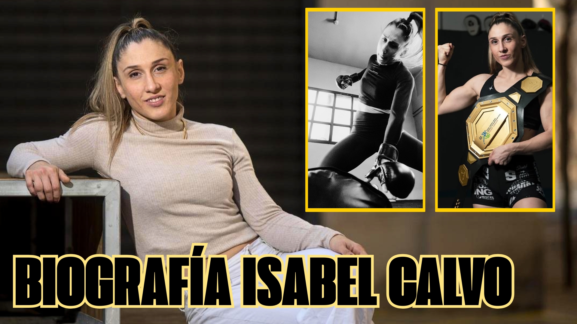 Bio Isabel Calvo: Una luchadora Cum Laude - Jaula